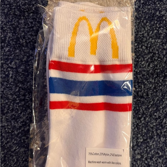 McDonald's | Underwear & Socks | Mcdonalds Sporty Golden Arches Pair ...